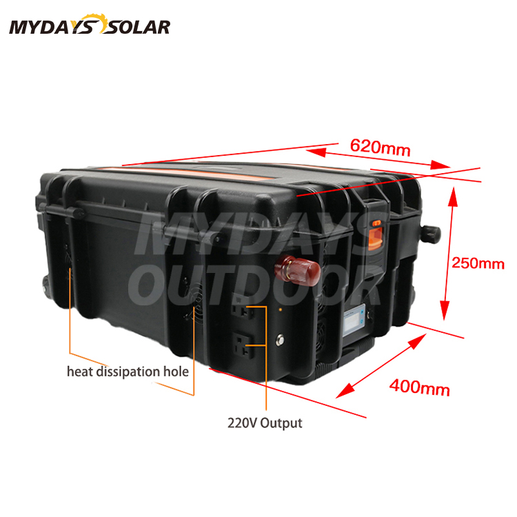 Custom Portable Power Station MSO-77- Mydays Outdoor